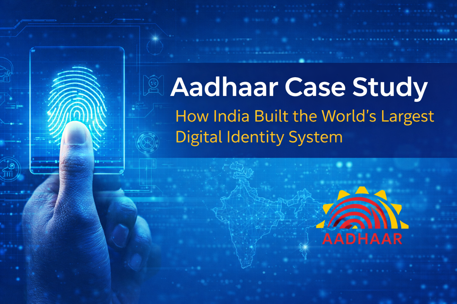 How Aadhaar Transformed Digital Identity in India: A Deep Dive Case ...